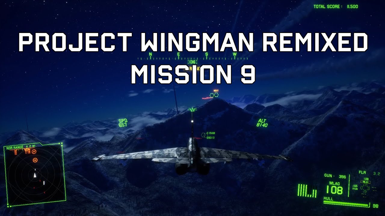 Project Wingman with Ace Combat Music: Mission 9 - Stepping Stone - YouTube