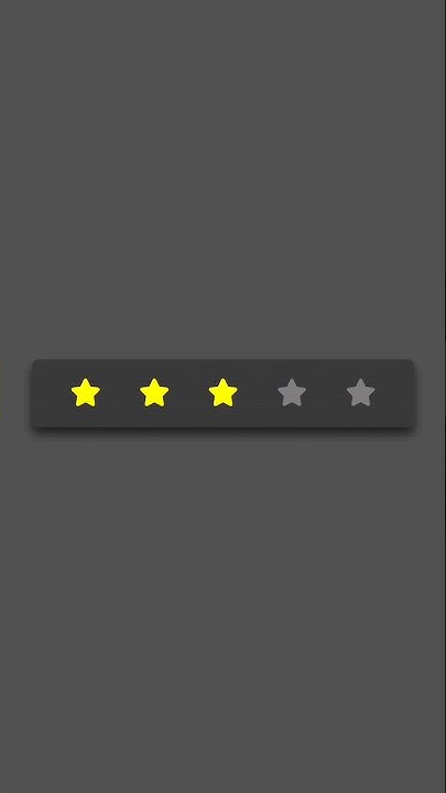 Javascript star rating #shorts #viral #javascript - YouTube