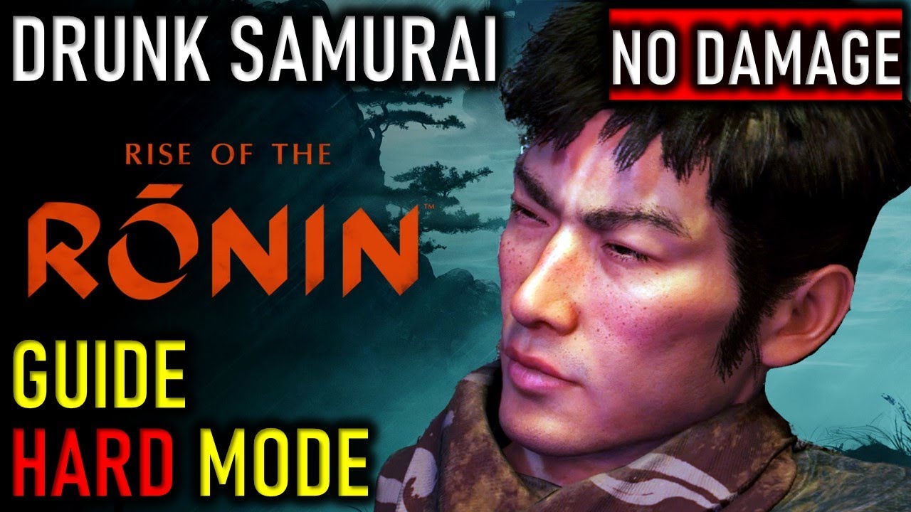 DRUNK SAMURAI EASY BOSS GUIDE | TWILIGHT (HARD) DIFFICULTY | NO DAMAGE | RISE OF THE RONIN - YouTube