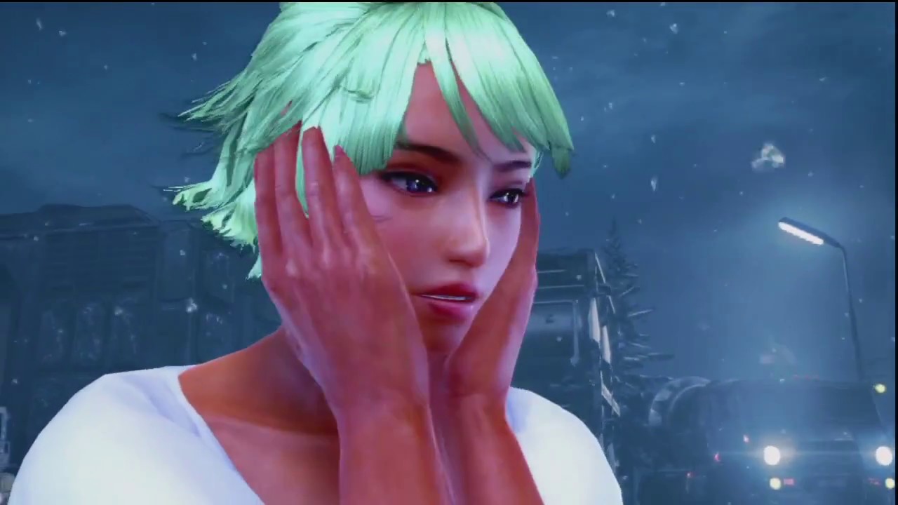 Tekken 7-Josie Rizal Continue Screen - YouTube