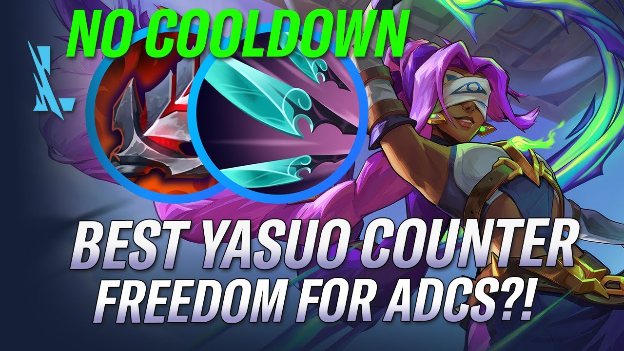 FINALLY A YASUO COUNTER! ADCs YOU CAN SURVIVE! | RiftGuides | WildRift ...