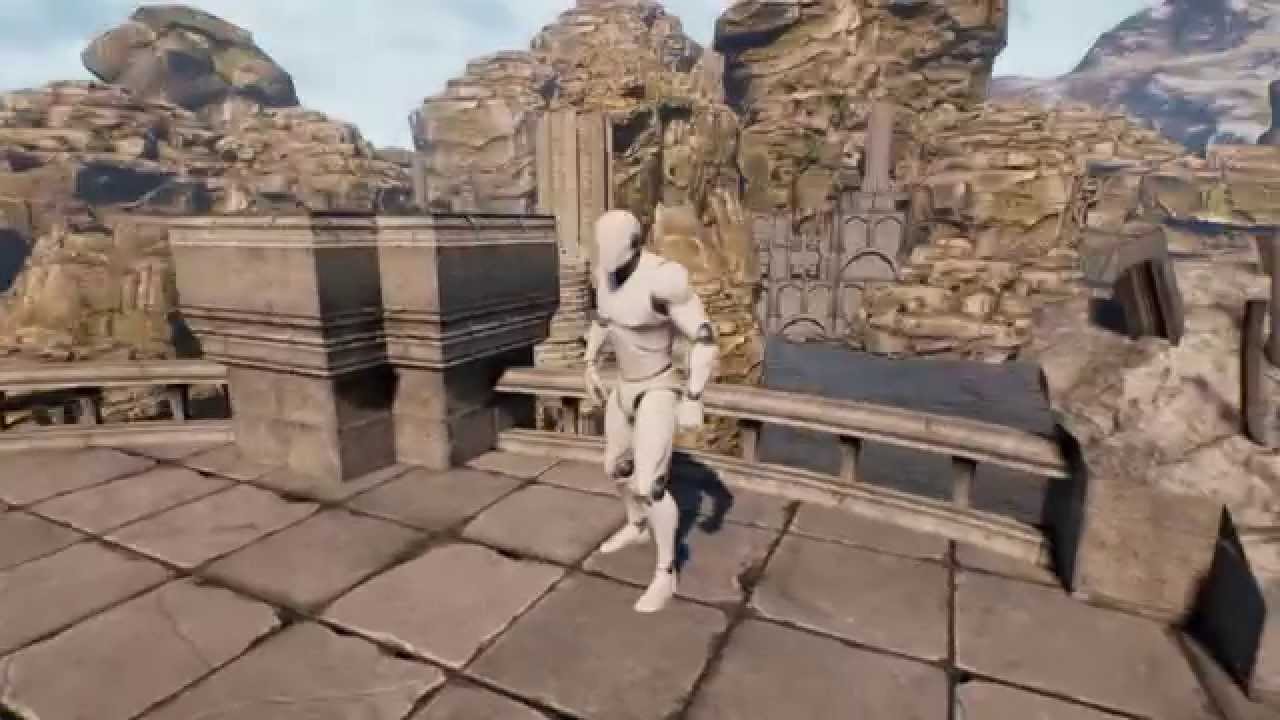 Unreal Engine 4 Infinity Blade asset gratuit - YouTube