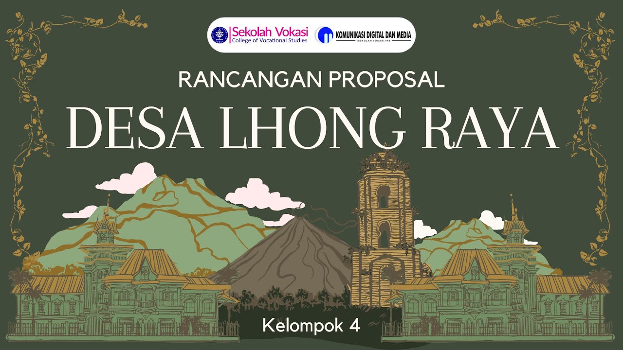 Rancangan Proposal program pembangunan Desa Lhong Raya - kelompok 4 ...