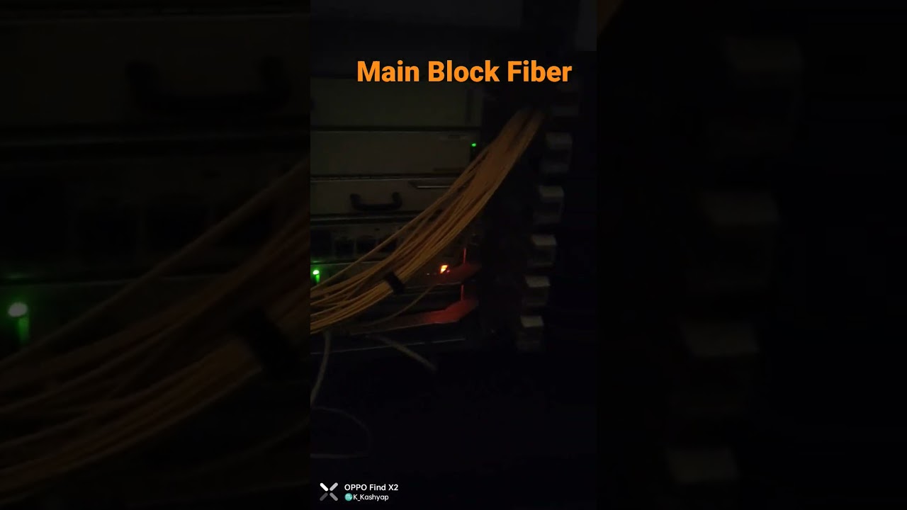Main Block Optical Fibre Cable #bharatnet #opticalfiber #internet #BBNL ...