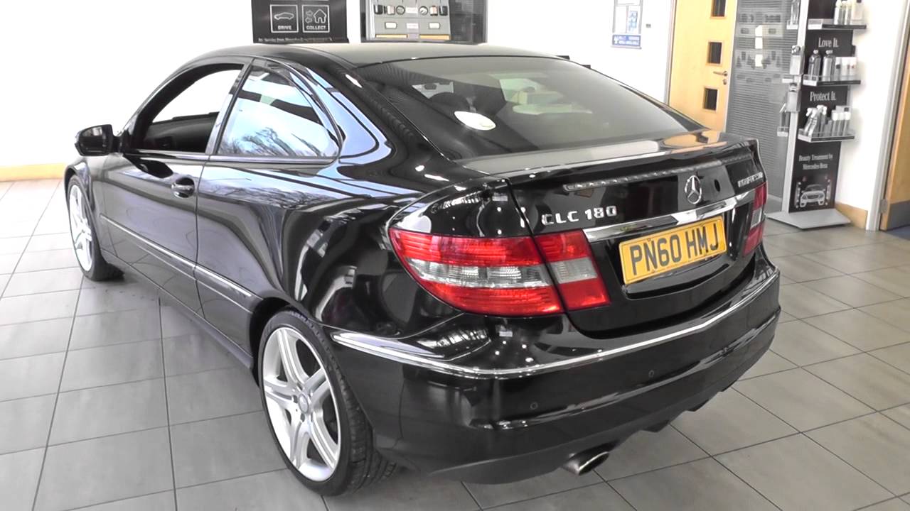 Mercedes-Benz CLC CLASS 180K Sport 3dr Auto U72171 - YouTube