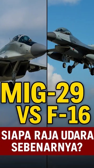 MIG-29 vs F-16 ⚔️ Siapa Raja Udara Sebenarnya? - YouTube