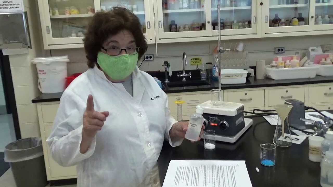 Copper Complex Lab Synthesis Week 1, Part 1a - YouTube
