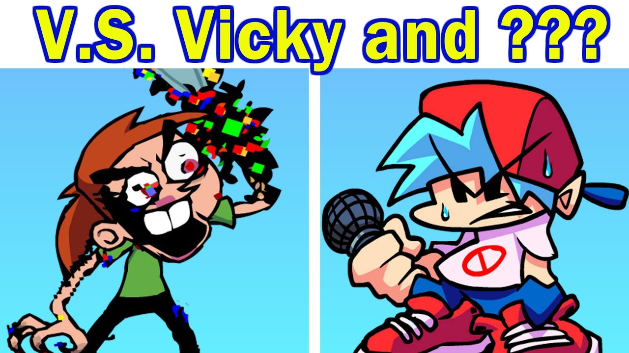 Friday Night Funkin' V.S. Vicky and ??? Week (FNF Mod/Hard) (Wish Come ...