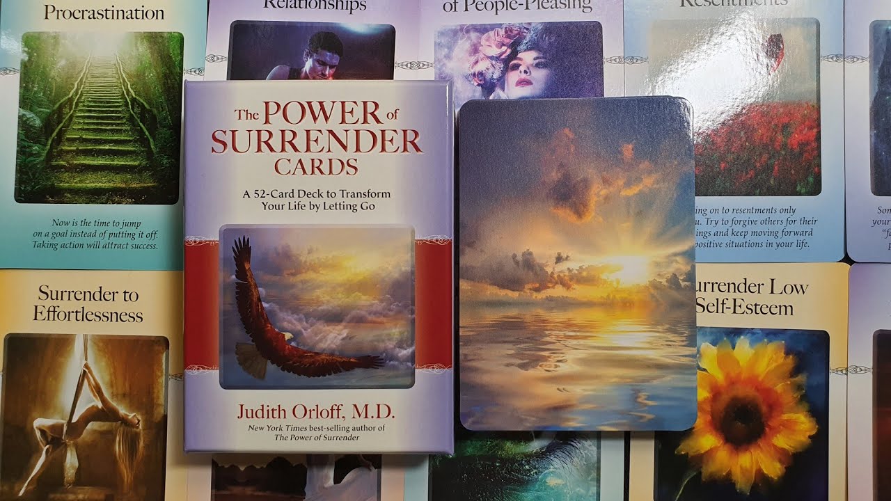 The Power of Surrender Cards Unboxing - YouTube