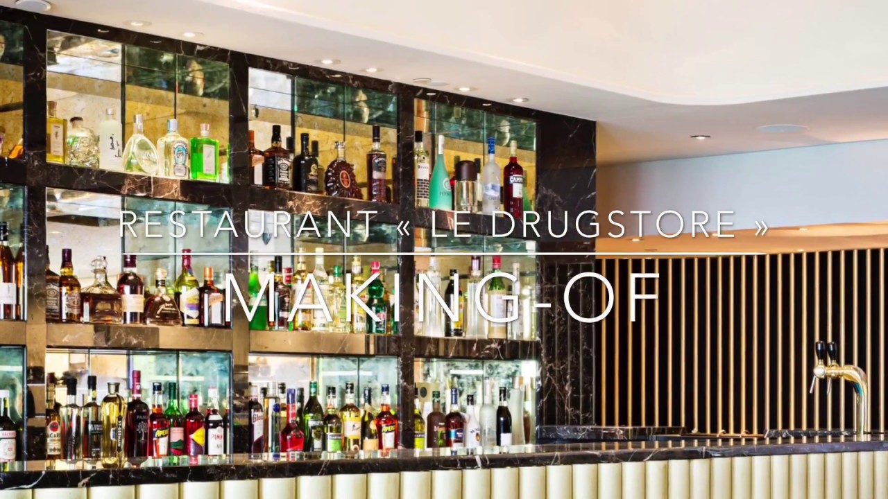 Making-of Restaurant « Le Drugstore » - YouTube