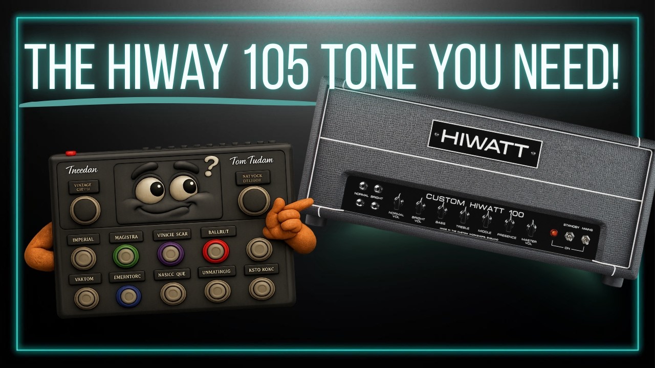 Is THIS the amp you didn't know you needed? The NEW Hiway 105 - YouTube