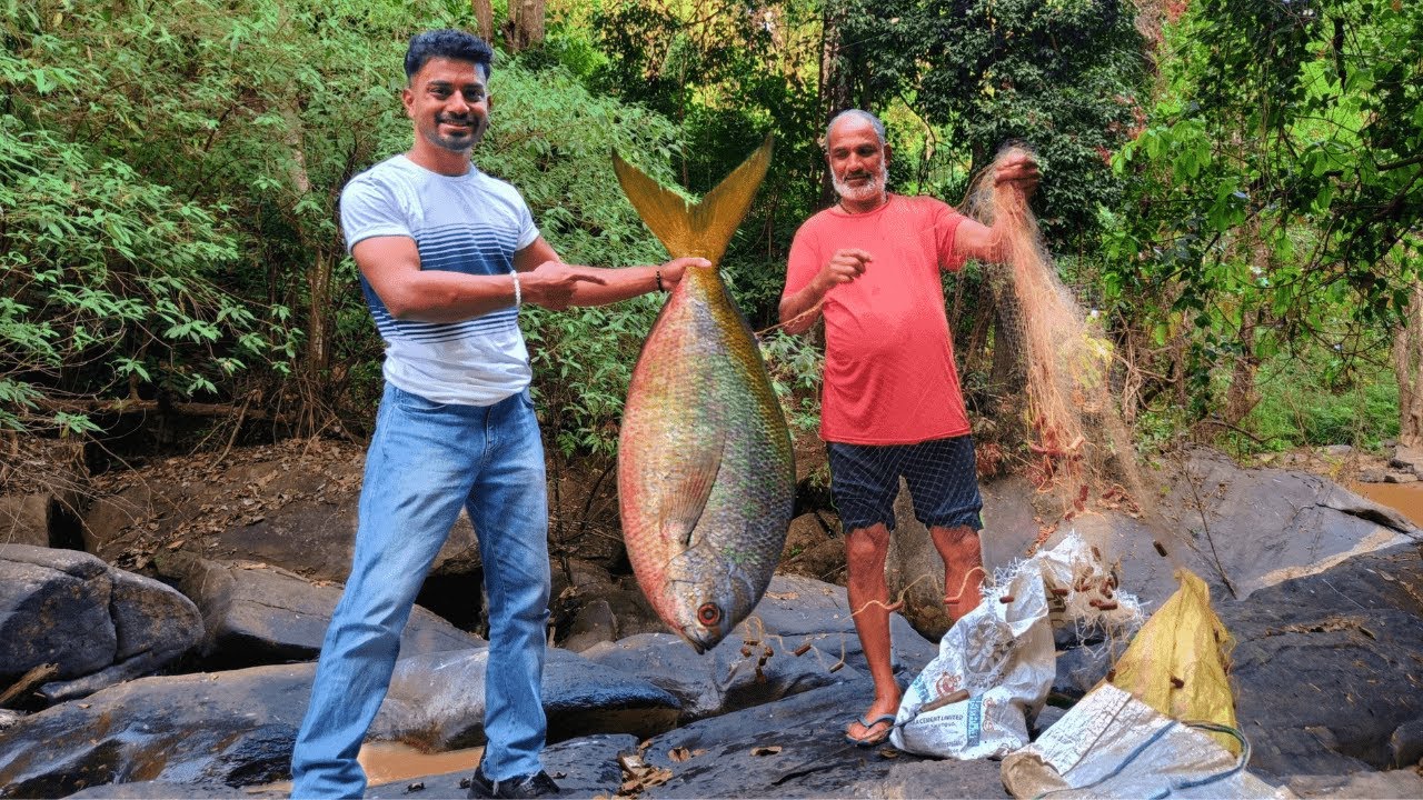 Fishing With My Uncle In Coorg 😱 | Vlog - YouTube