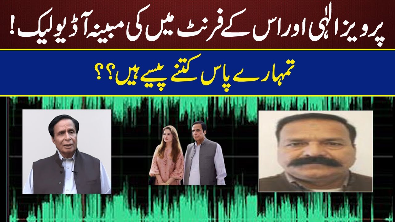 New Audio Leaks Ch Parvez Elahi And His Front Man Parvez Elahi