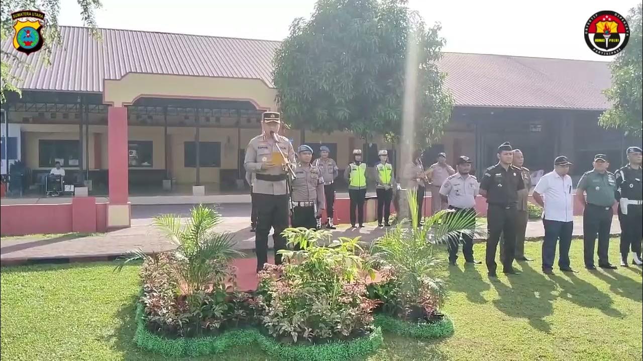 Polresta Deli Serdang Laksanakan Apel Gelar Pasukan Operasi Patuh Toba-2024 - YouTube