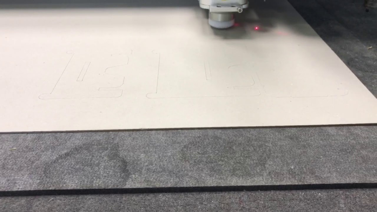 ridgid paper digital knife cutter - YouTube