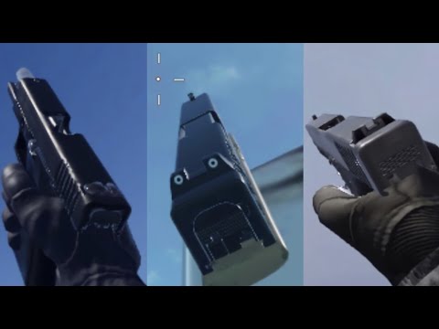 Glock reload animations in 5 different roblox games - YouTube