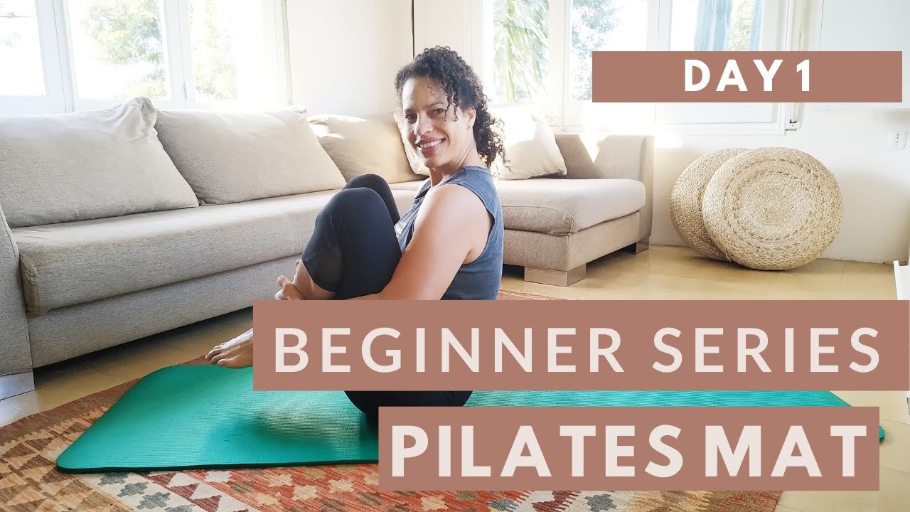 BEGINNER PILATES MAT with Maria Earle | Day 1 - YouTube