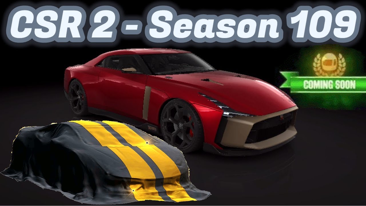 CSR2 | Season 109 | Next Prestige & Crew Prize Cars Info - YouTube