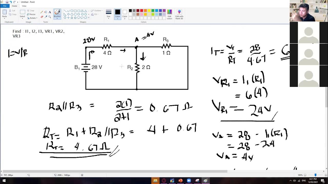 ELECTCKTS - Superposition Theorem and Nodal Voltage Analysis (Part2) - YouTube