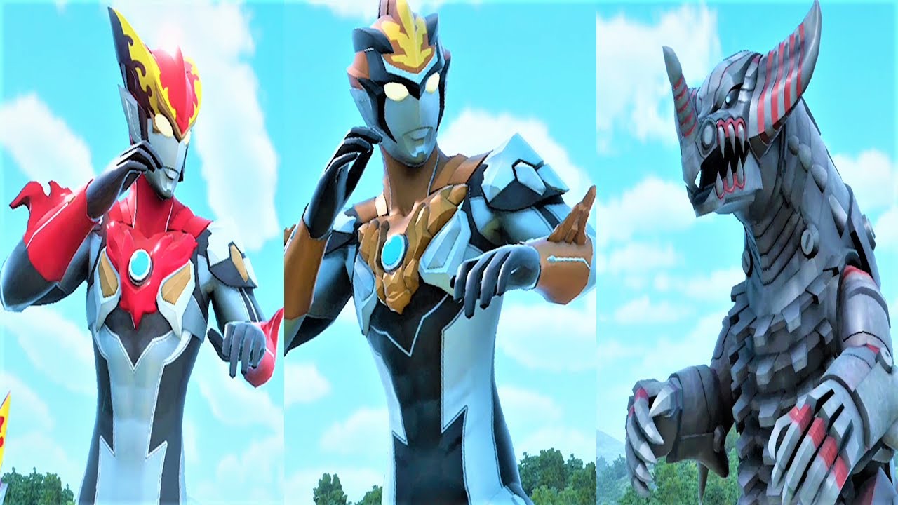 Sieu Nhan Game Play | Ultraman R/B Game OPENING Part 8 | Đánh bại Robot ...