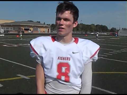 Talk with Fishers' QB Connor Christiansen - YouTube