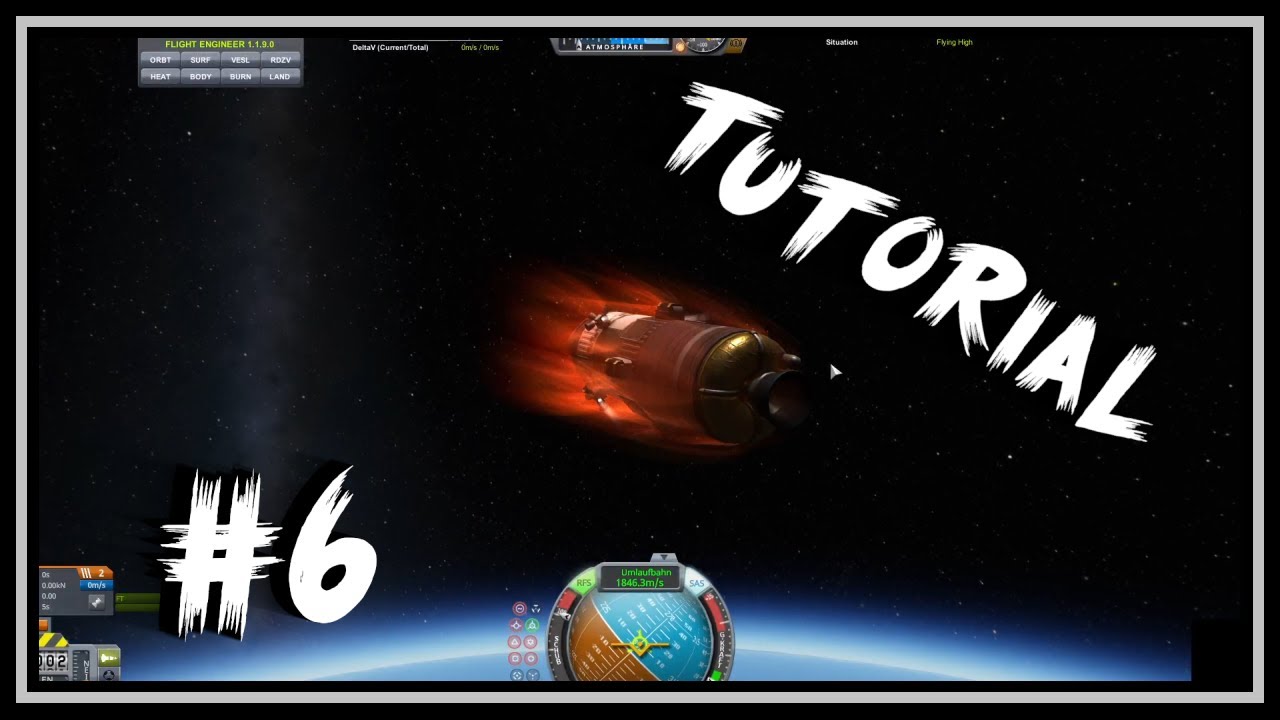 Orbitalflug und Mechanik - KSP Tutorial #6 - YouTube