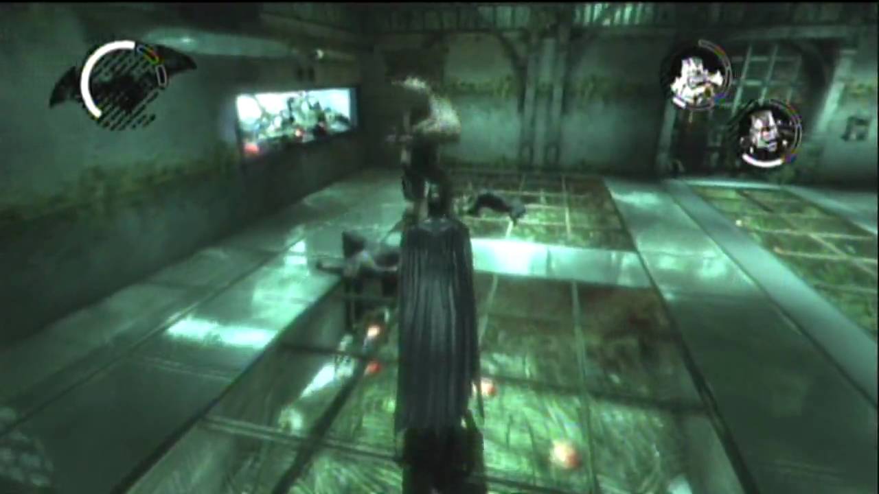 Batman Arkham Asylum - Batman vs Two Titans - YouTube