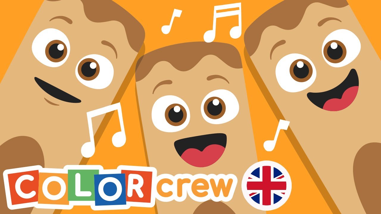 Toddler Learning Video | Color Crew - Brown | @BabyFirst Learn Colors ...