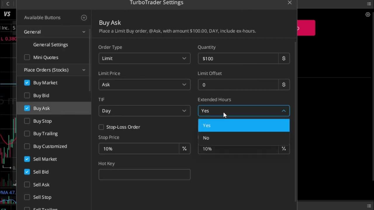 Set Up Webull Turbo Trader for Fast Pre Market Execution - YouTube