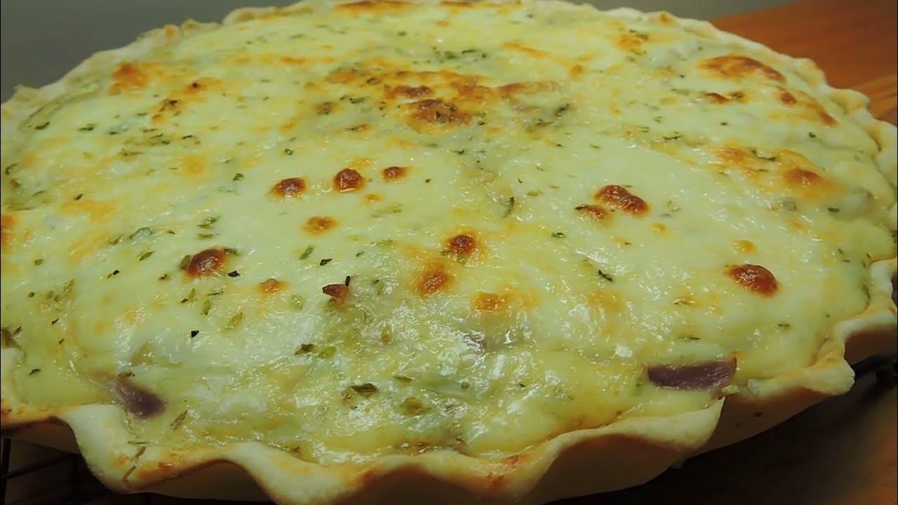 Tarta De Cebolla Con Masa Casera Receta Super Facil La Rusa Cocina