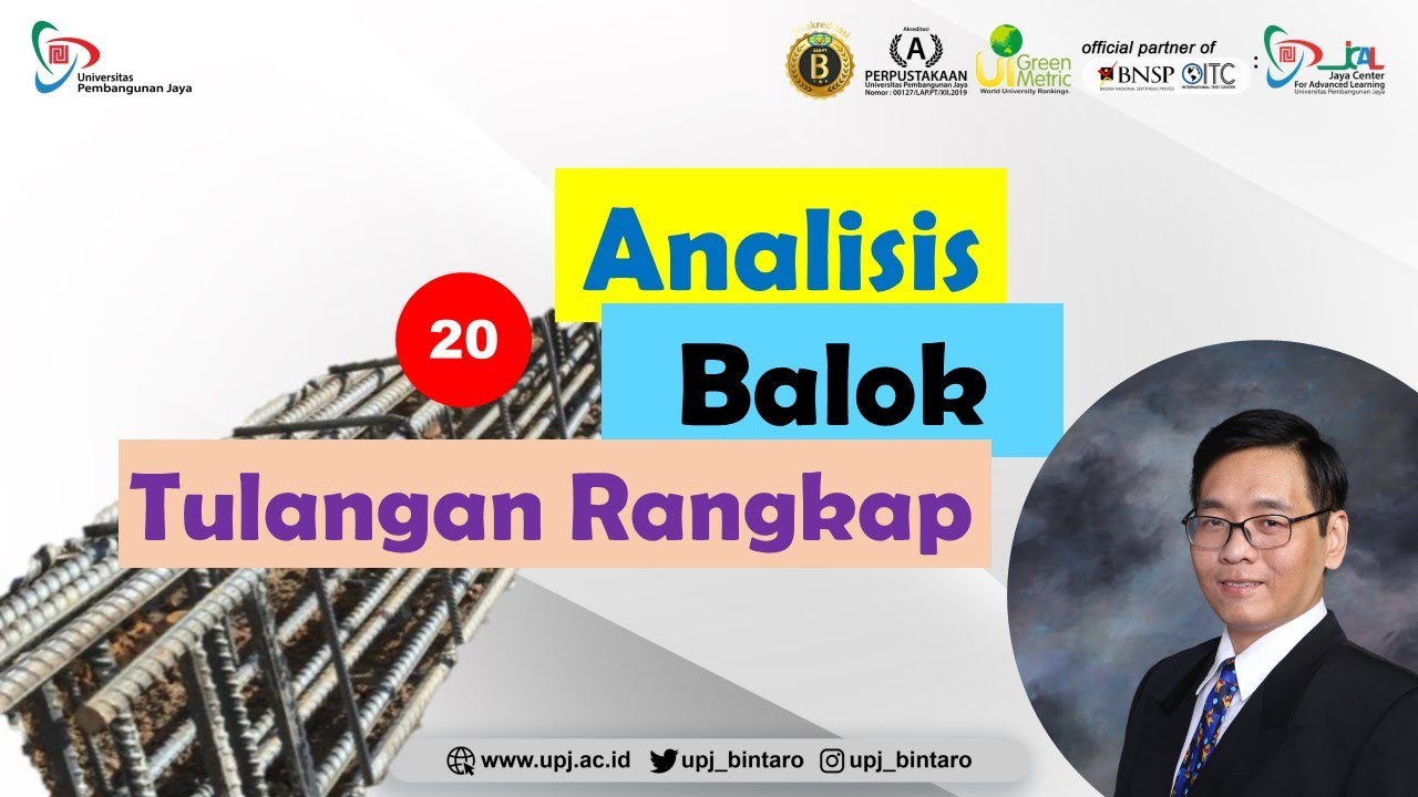 20. Analisis Balok Tulangan Rangkap - YouTube