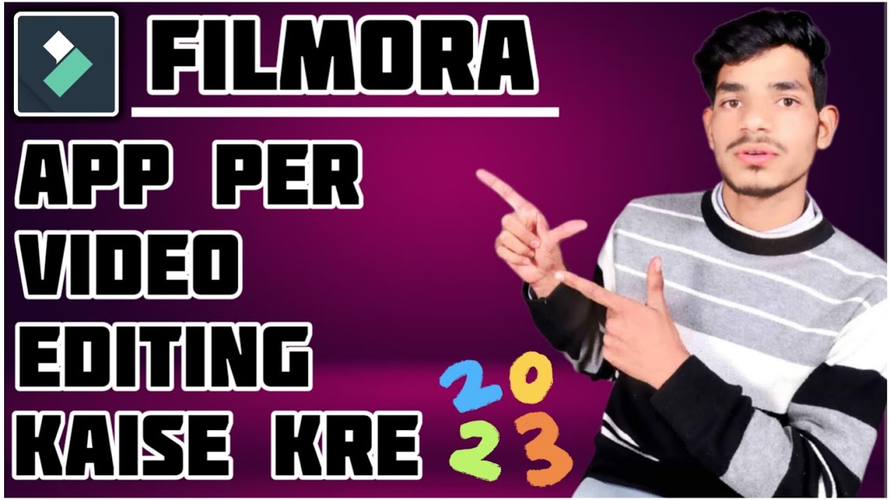Filmora App se Video editing kaise kre || Best video editing App 2023 ...
