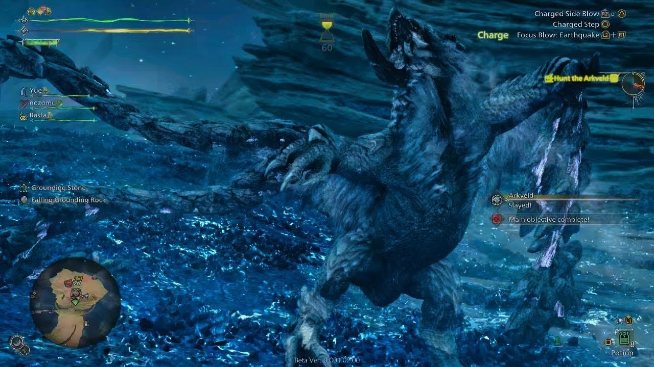 Monster Hunter Wilds Beta Test - Chained Arkveld under 20mins - YouTube