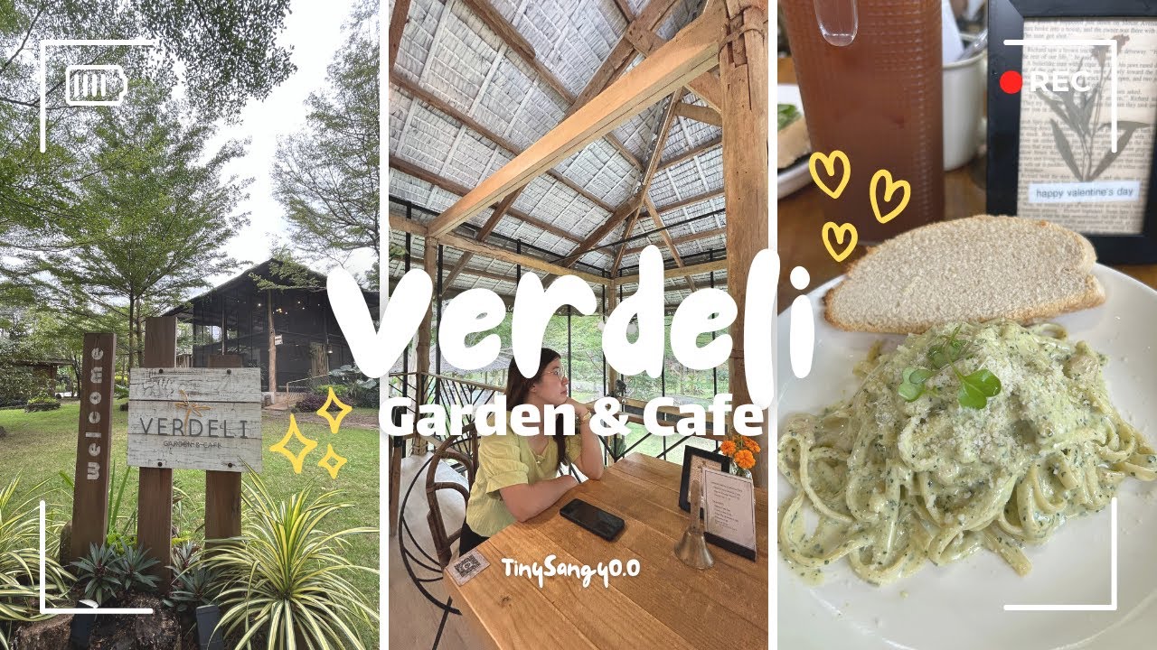 Cafe Vlog || Verdeli Garden & Cafe in Malagos, Davao City 🍃🛖🌳 - YouTube