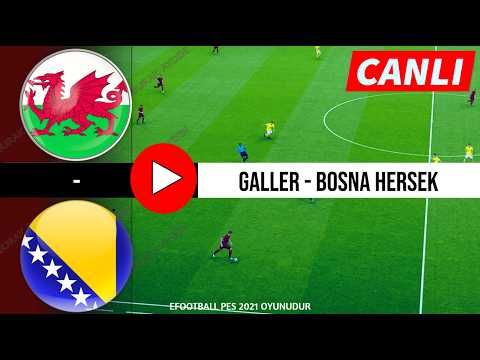 Galler - Bosna Hersek Maçı Geniş Özet | Dünya Kupası Elemeleri | 26.03.2026 | eFootball Türkçe