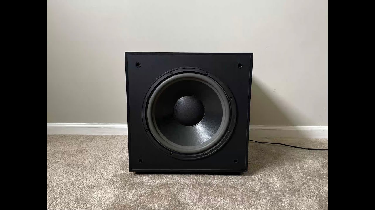 PSB Subsonic Series II Home Theater Powered Active Subwoofer - YouTube