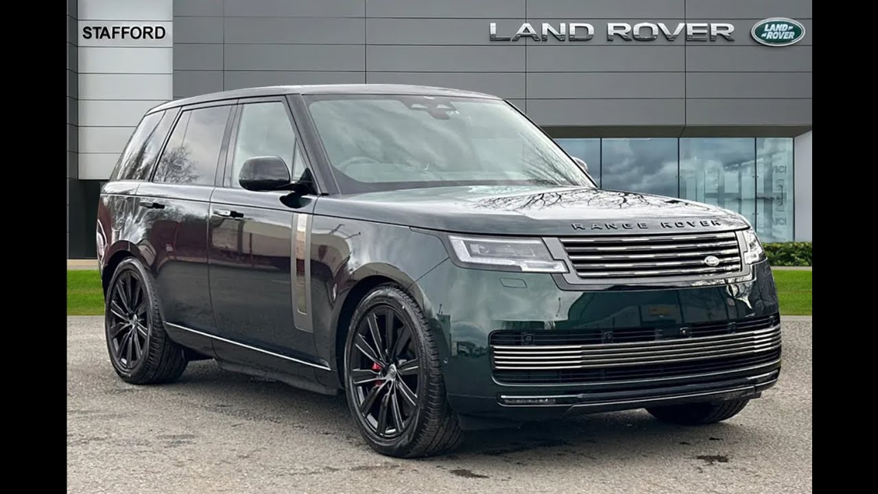 Brand New Range Rover 3.0 P550e 38.2kWh SV Auto 4WD Euro 6 in British ...
