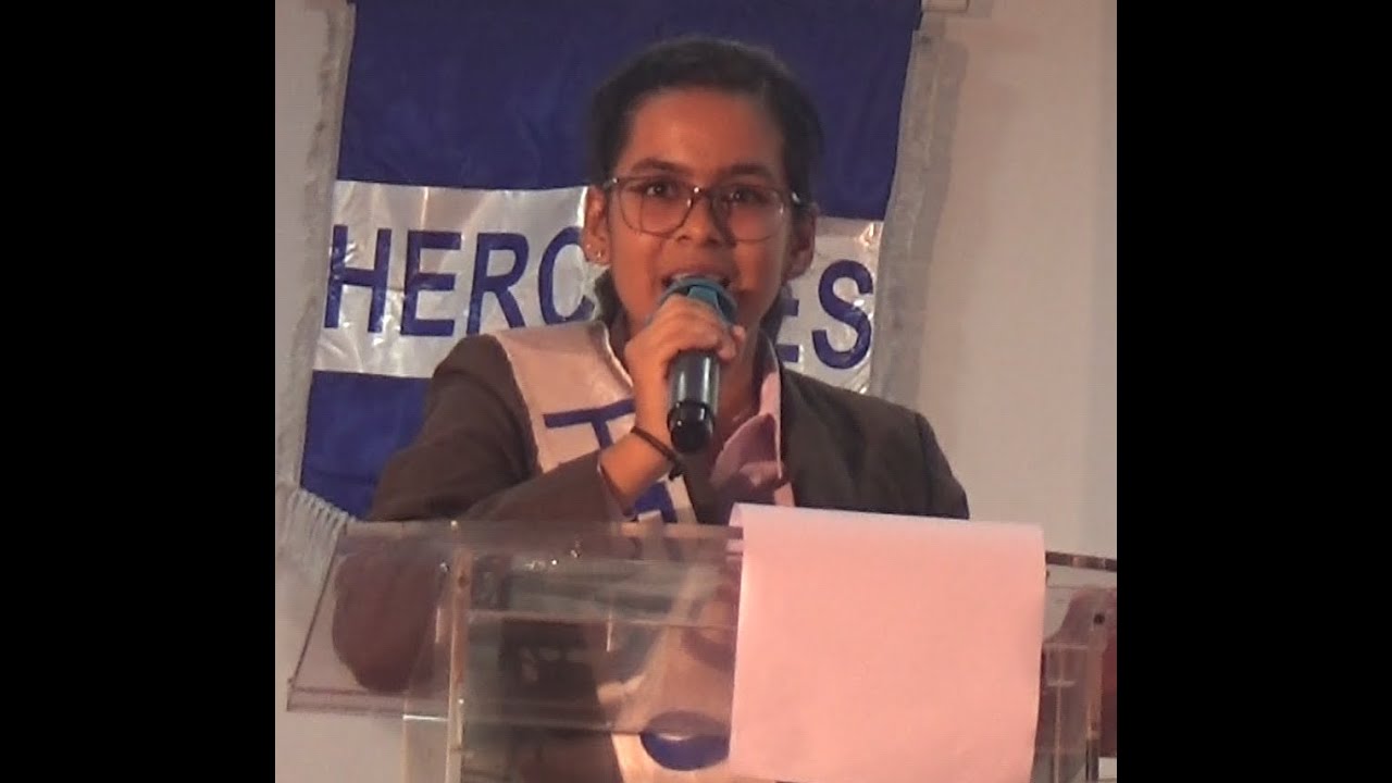 Vishwa Sishya Vidyodaya - CBSE- Head Girl Speech 2023 - YouTube