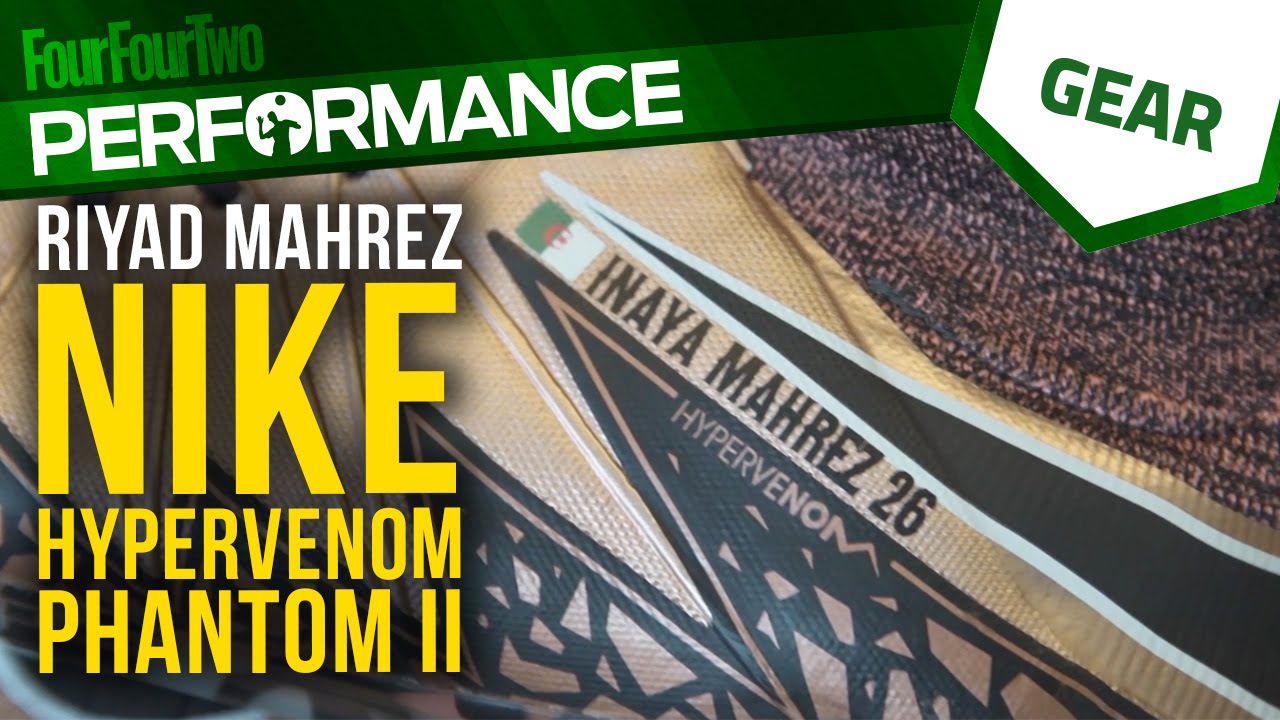 Riyad Mahrez's Nike Hypervenom Phantom II boots - YouTube