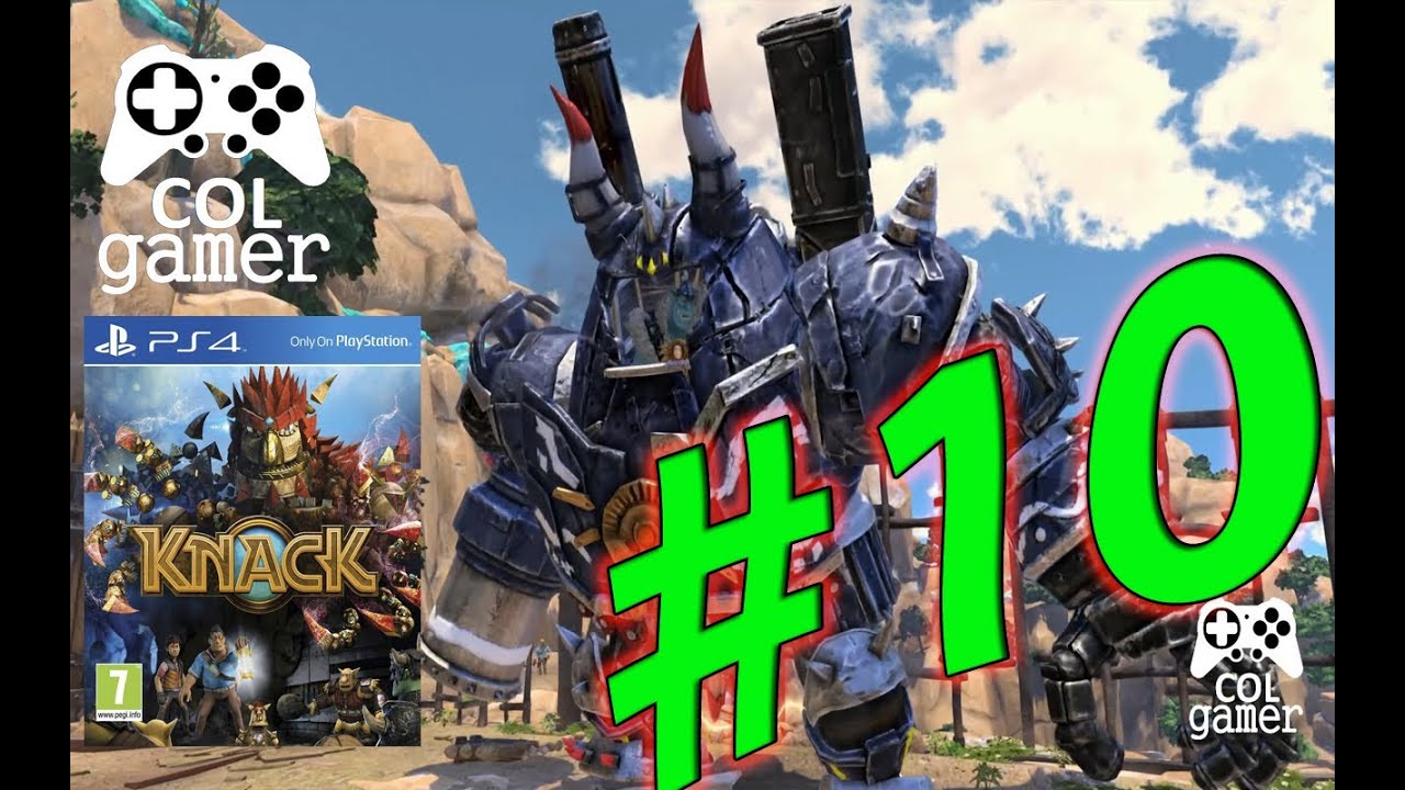Knack | Parte 10 | Capitulo 3-5 | El Robot del Jefe Tribal | [Gameplay ...