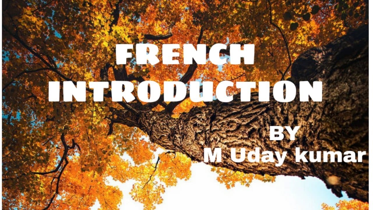 French intro - YouTube