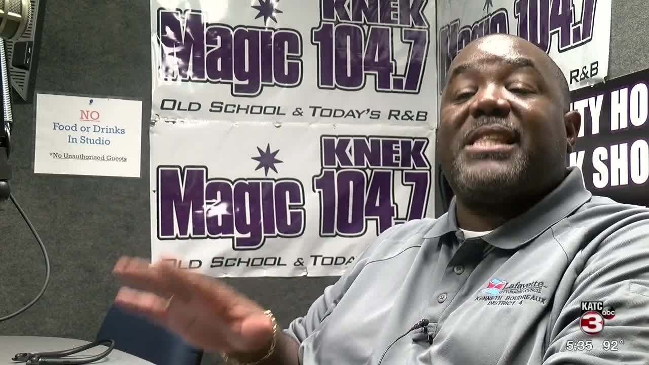 Kenneth Boudreaux on the Radio - YouTube