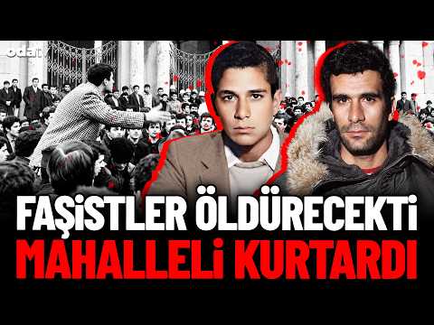 Deniz Gezmiş lise yıllarında... Faşistler saldırdı, mahalleli kurtardı
