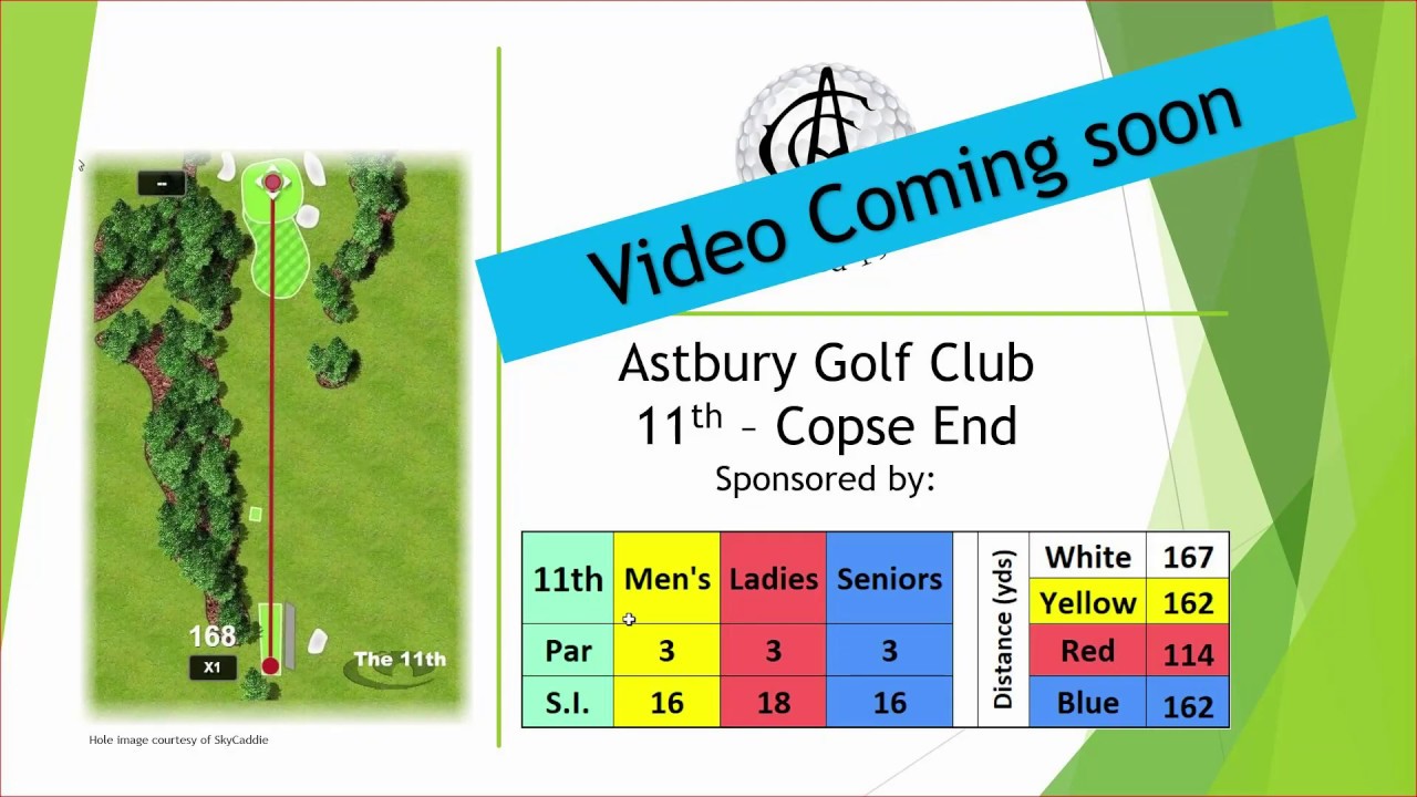 11th Hole - Astbury Golf Club - YouTube