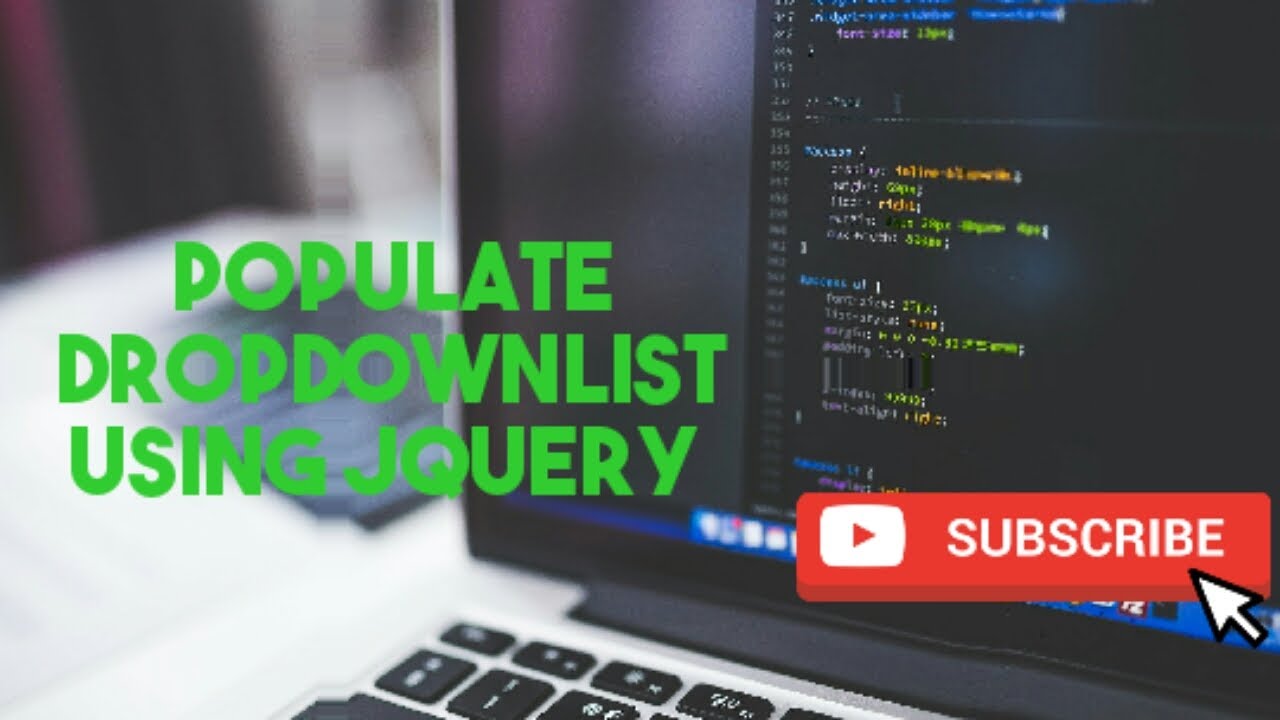 Populate Dropdownlist Using Jquery Youtube