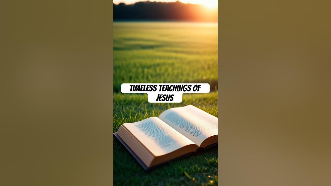 Timeless Teachings of Jesus - YouTube