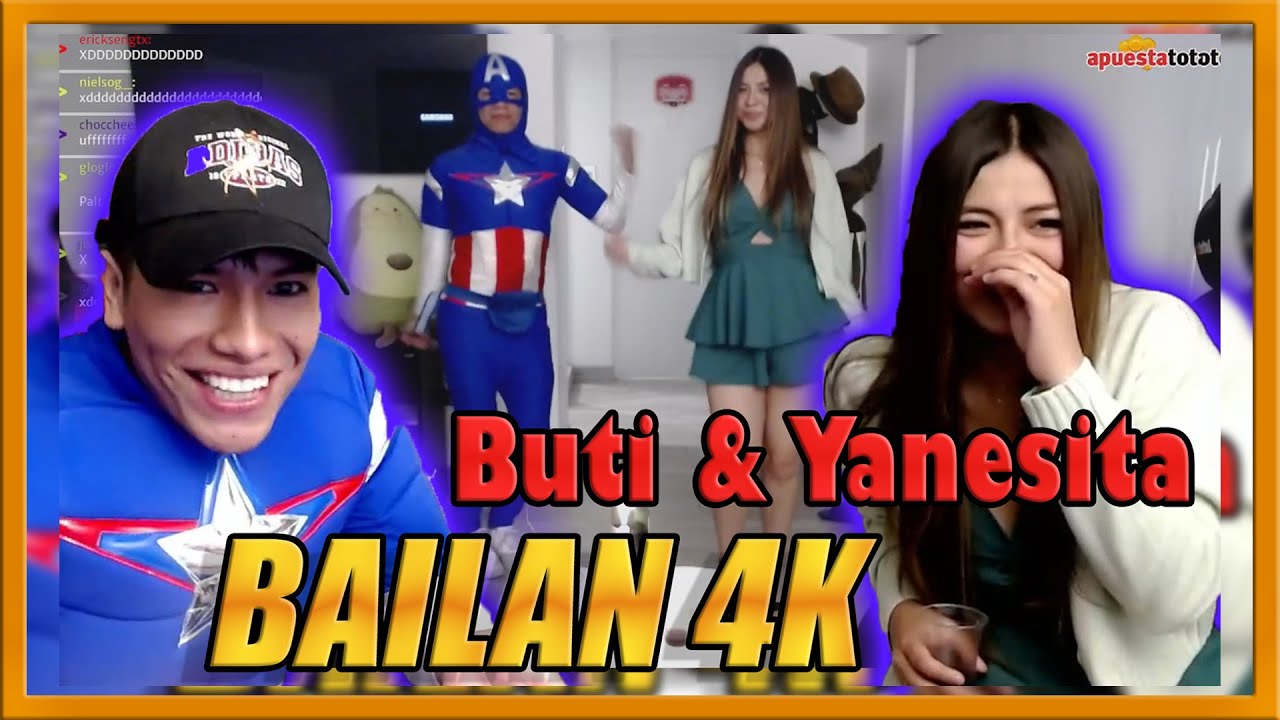 🔥BUTI Y YANESITA BAILAN 4K 🔥│CAPITAN BRUTISITO LE DA CLASES DE BAILE A YANE │Buti ft. Yanesita ...