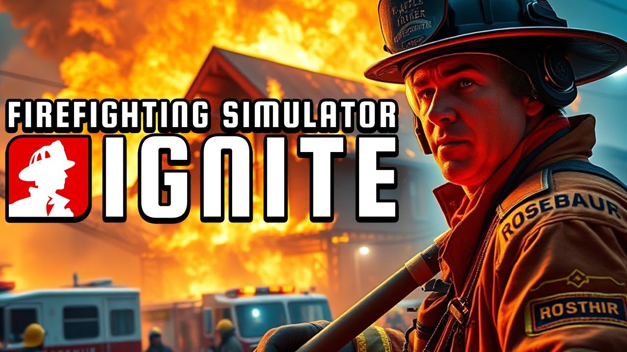 Realistische Feuer-Action! Firefighting Simulator Ignite angekündigt - YouTube