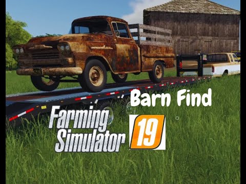 fs19 barn find classic trucks - YouTube