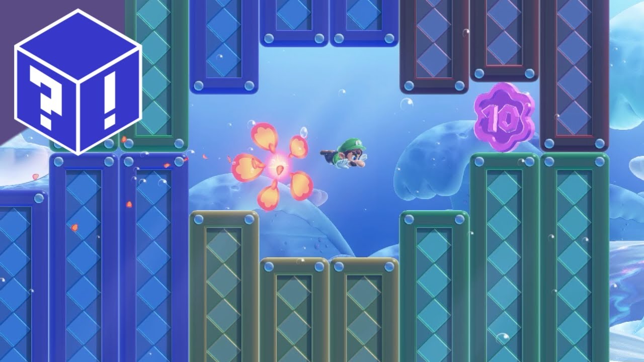 Super Mario Bros Wonder Part 7 Shining Falls - YouTube